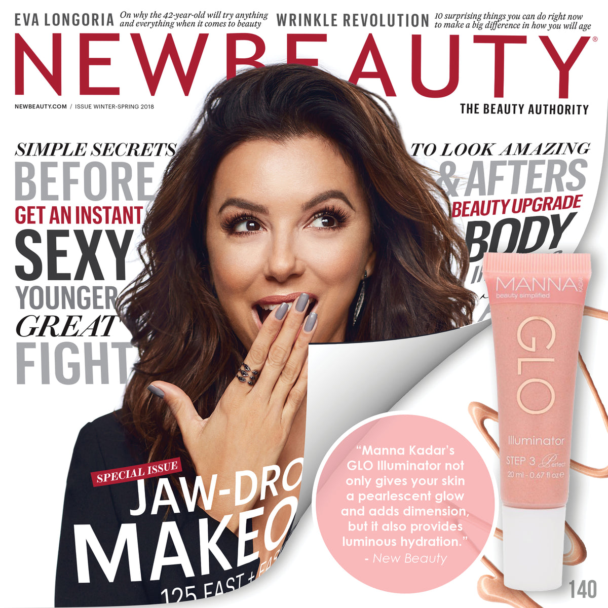 New Beauty Magazine – Manna Kadar Cosmetics