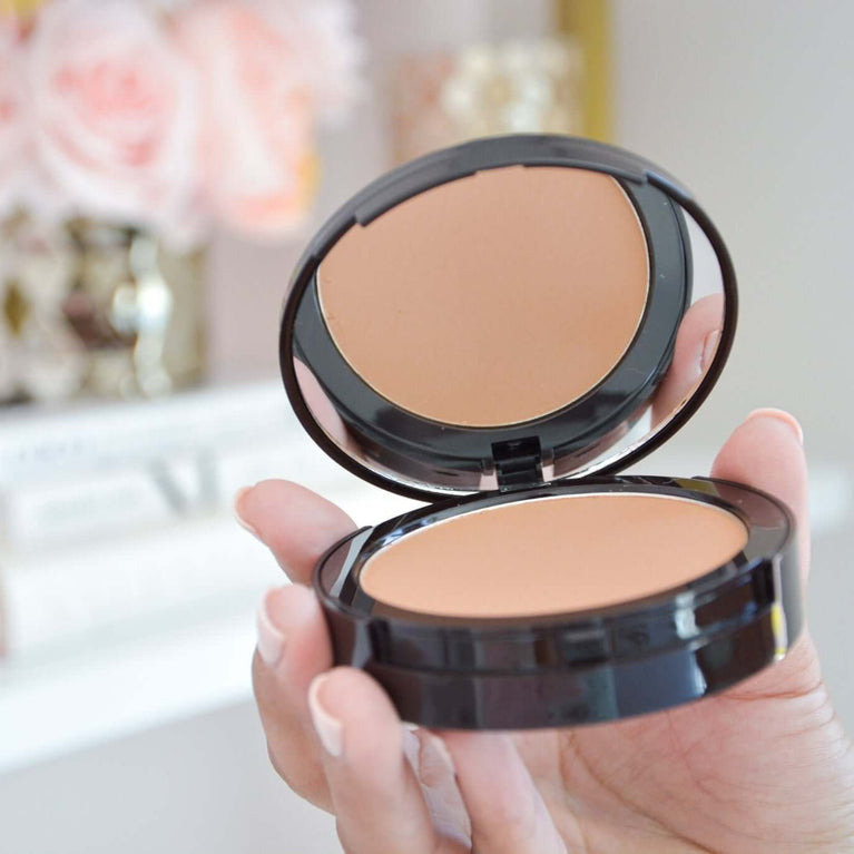 Dual Makeup Powder Foundation | Buildable Matte Coverage – Manna Kadar ...